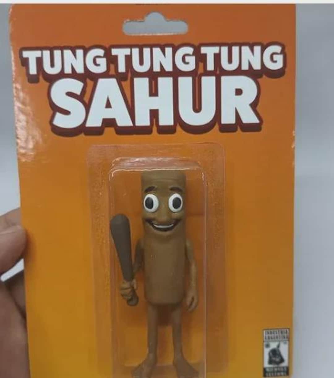 Custom Meme Figure ~ Tung Tung Tung Sahur Viral Toy | Funny Fan Art ...