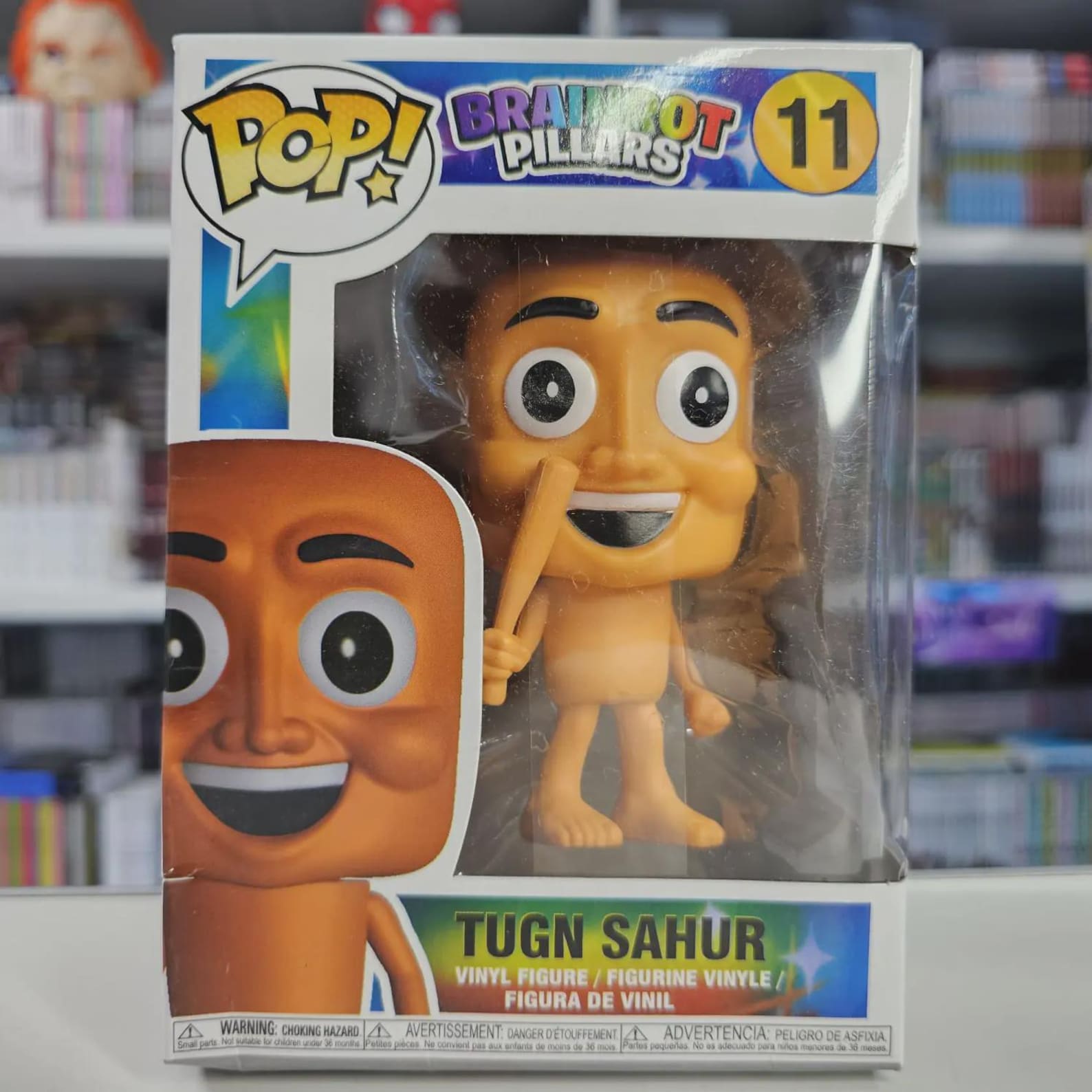 Tung Tung Sahur Custom Italian Brainrot Figure | Vinyl Collectible ...