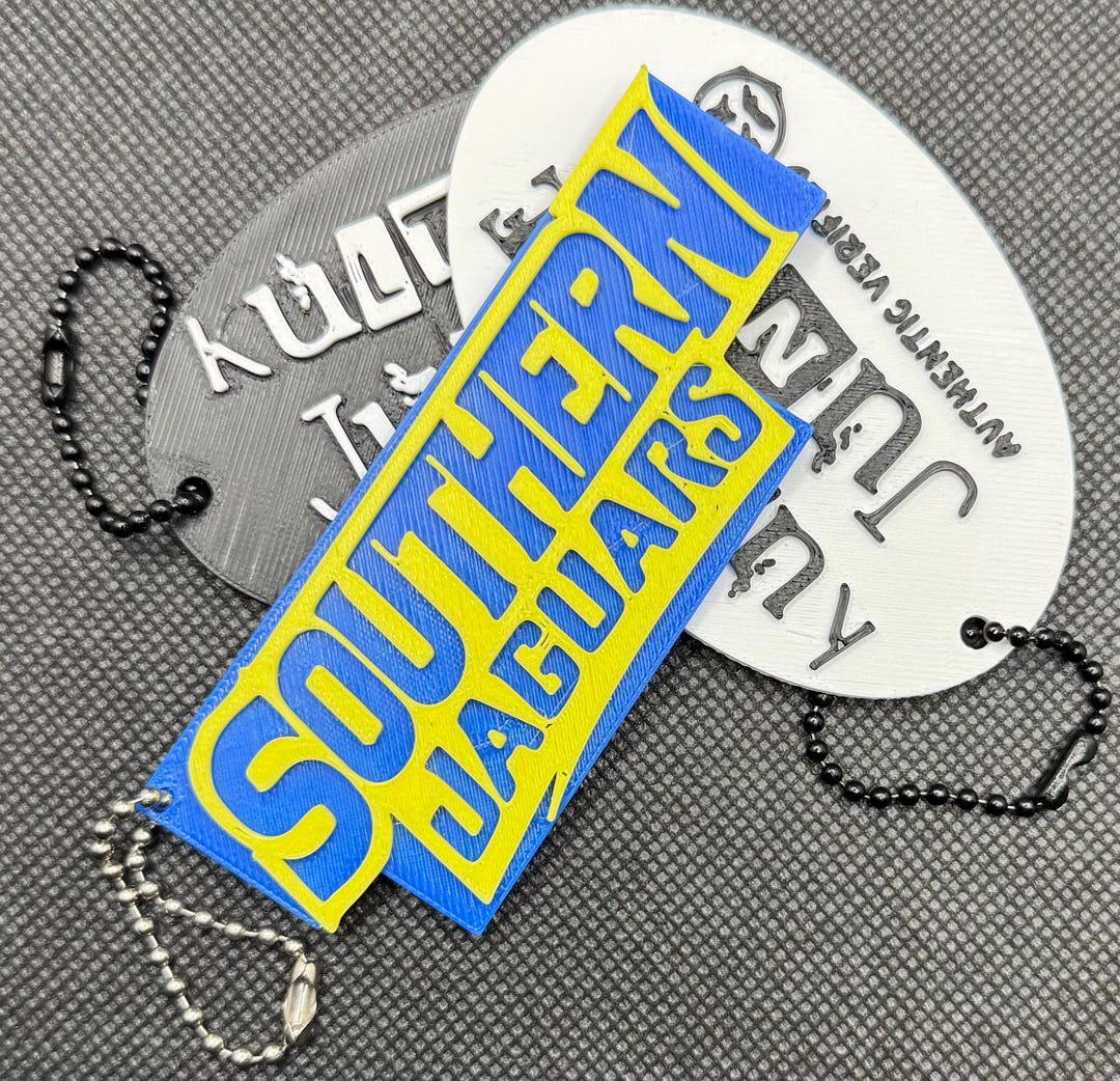Custom 3D Printed Keychains - Etsy