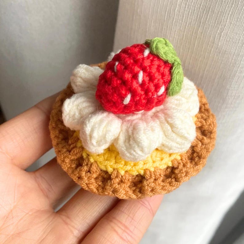 Fruit Cake Crochet Pattern, Cake Crochet Pattern, Instructions in ...