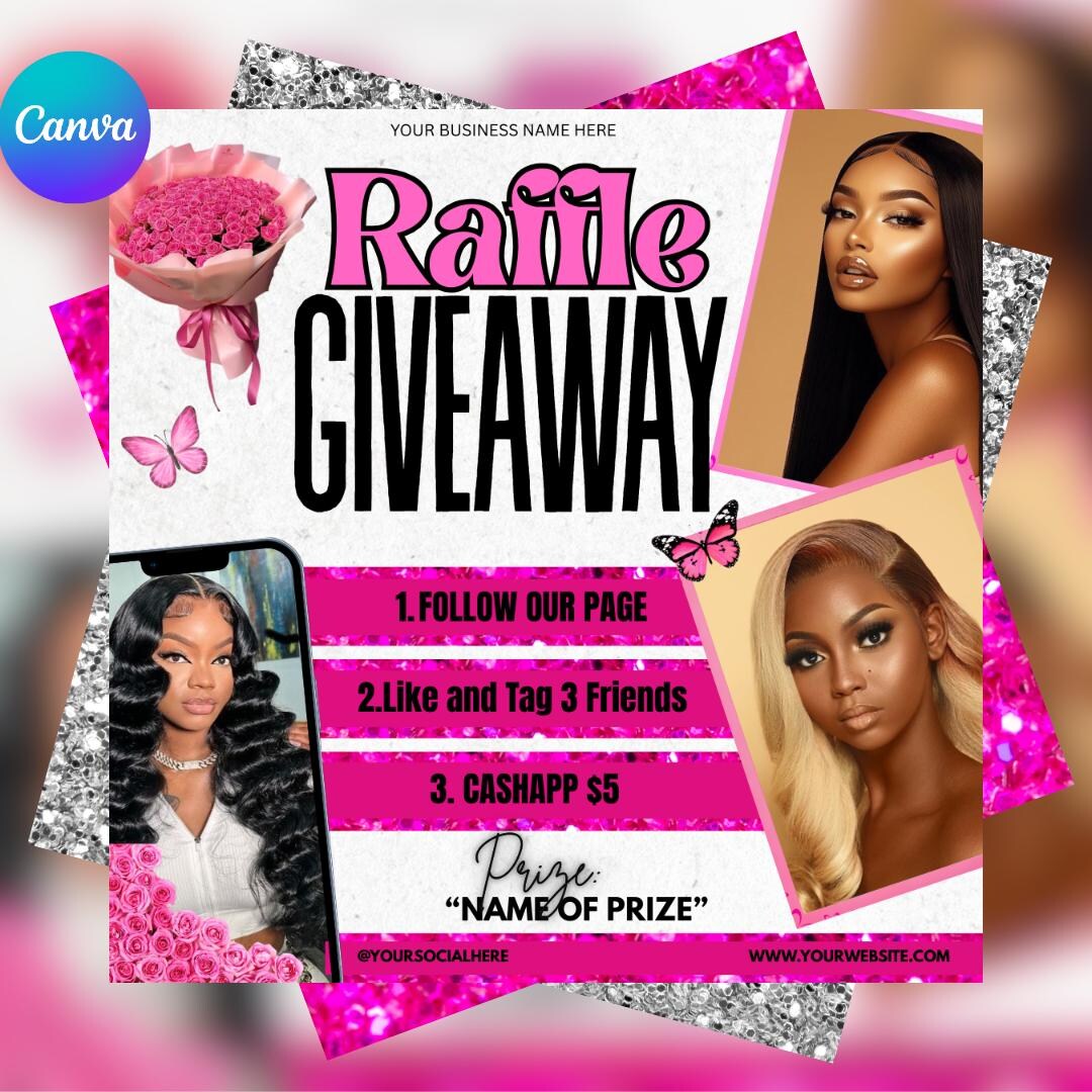 May Raffle Giveaway Flyer, Mothers Day Raffle Giveaway Flyer, Contest ...