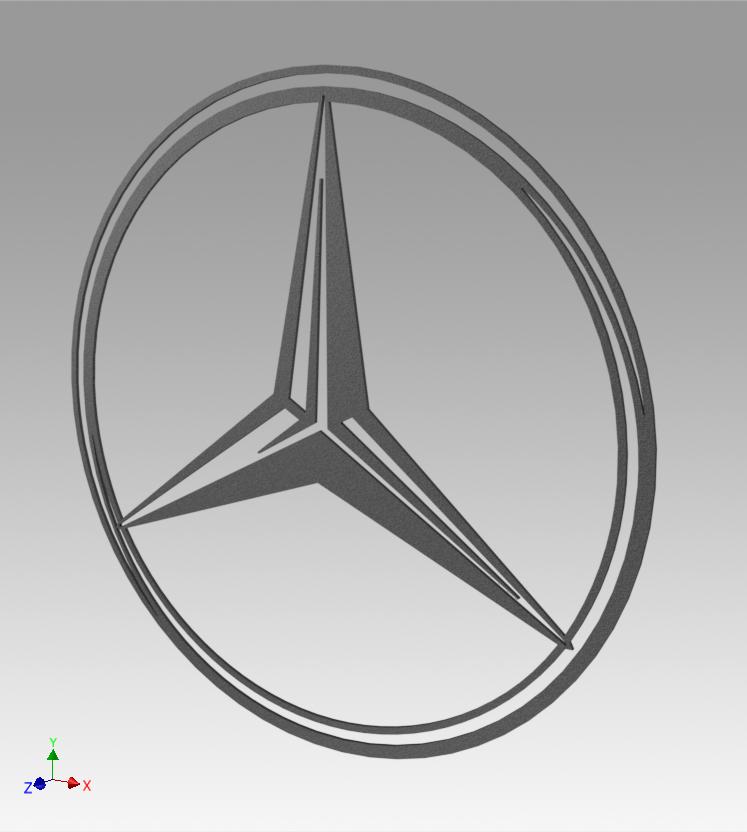 Mercedes Benz Logo DXF/SVG File - Etsy Australia