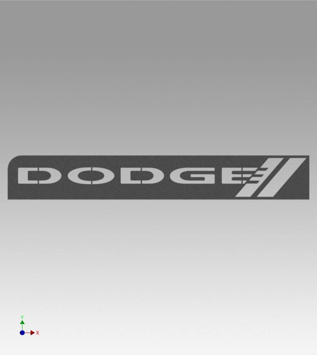 Dodge Logo DXF/SVG File - Etsy