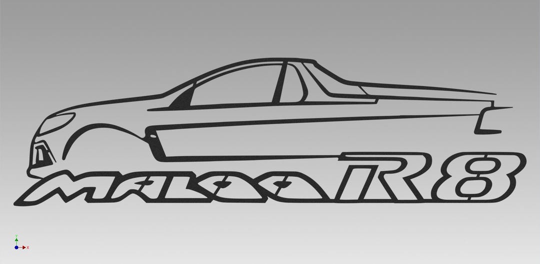 HSV Maloo DXF File - Etsy