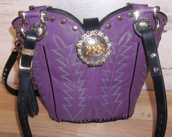 Cowboy Boot Purse | Etsy