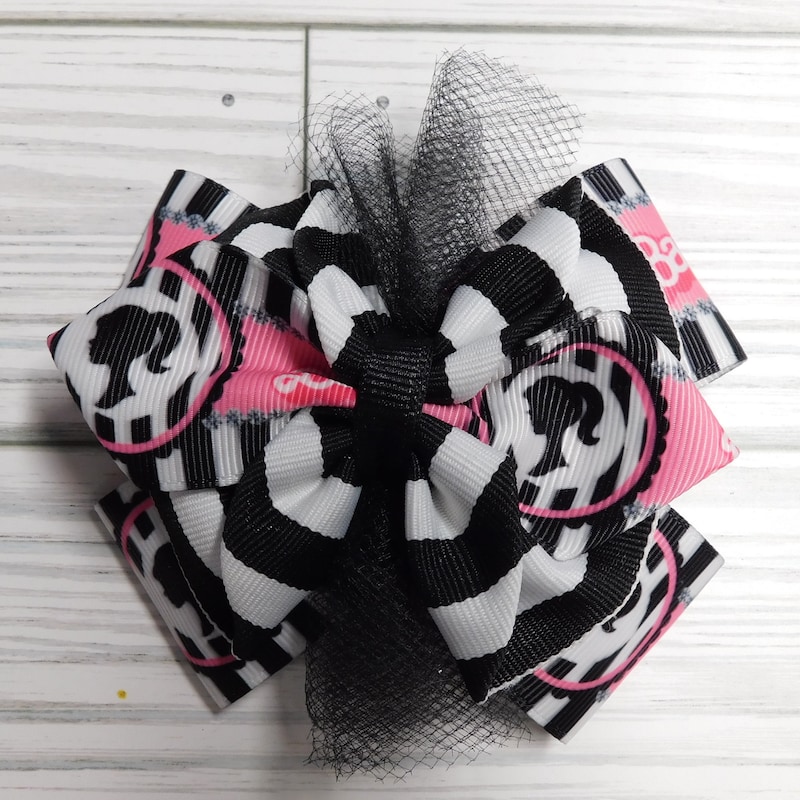 Barbie Hair Bow - Etsy