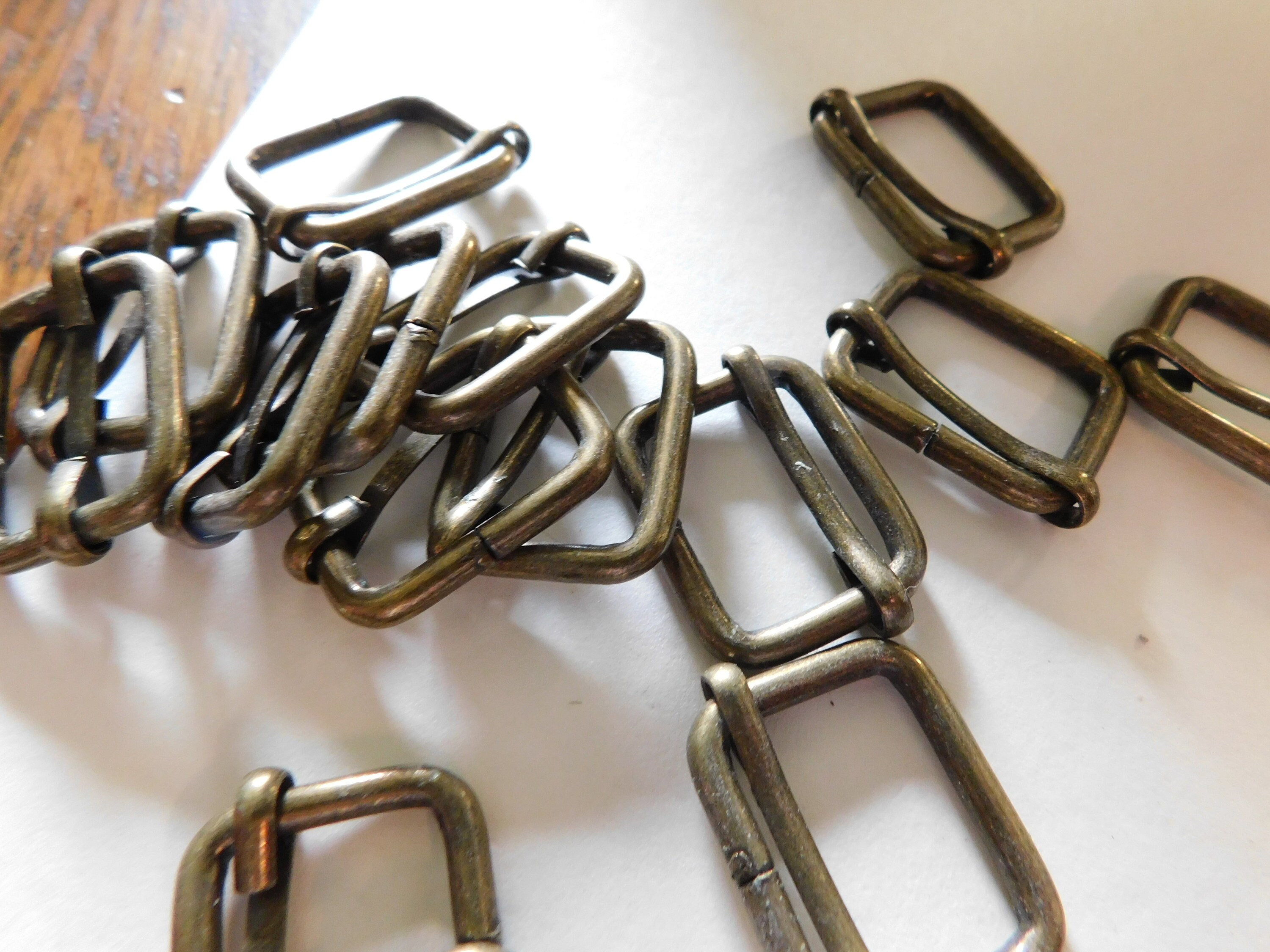 3/4" Bronze Slide Adjusters/18 Pieces - Etsy