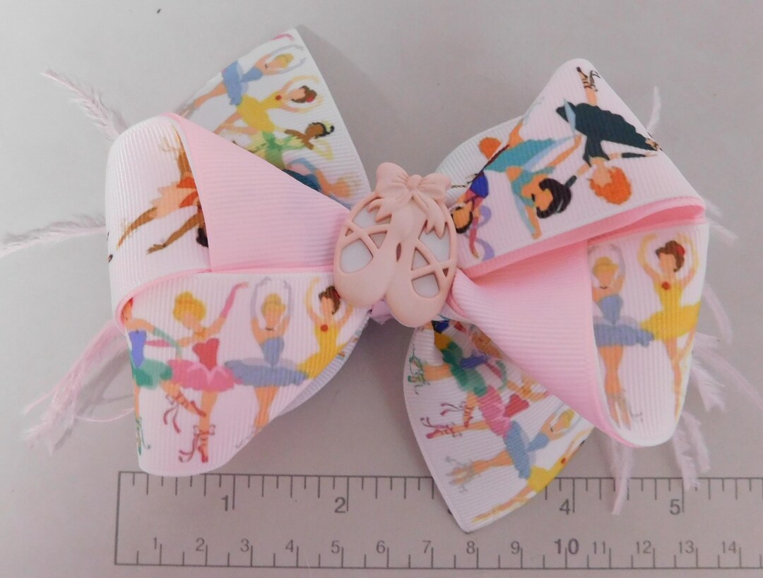 Ballet Dancer Hair Bow - Etsy