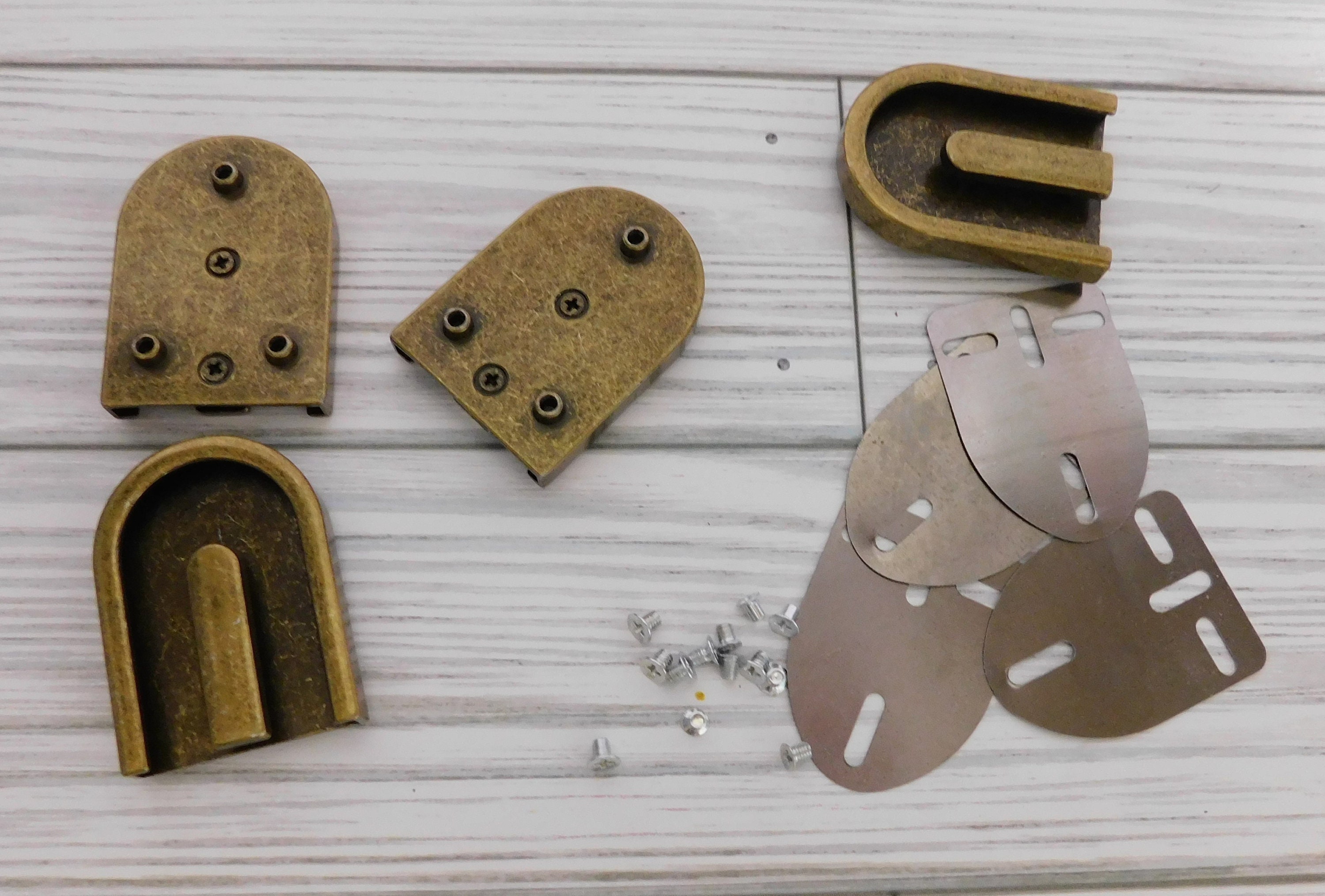 Bronze or Silver Large Strap U-shape Connectors - Etsy