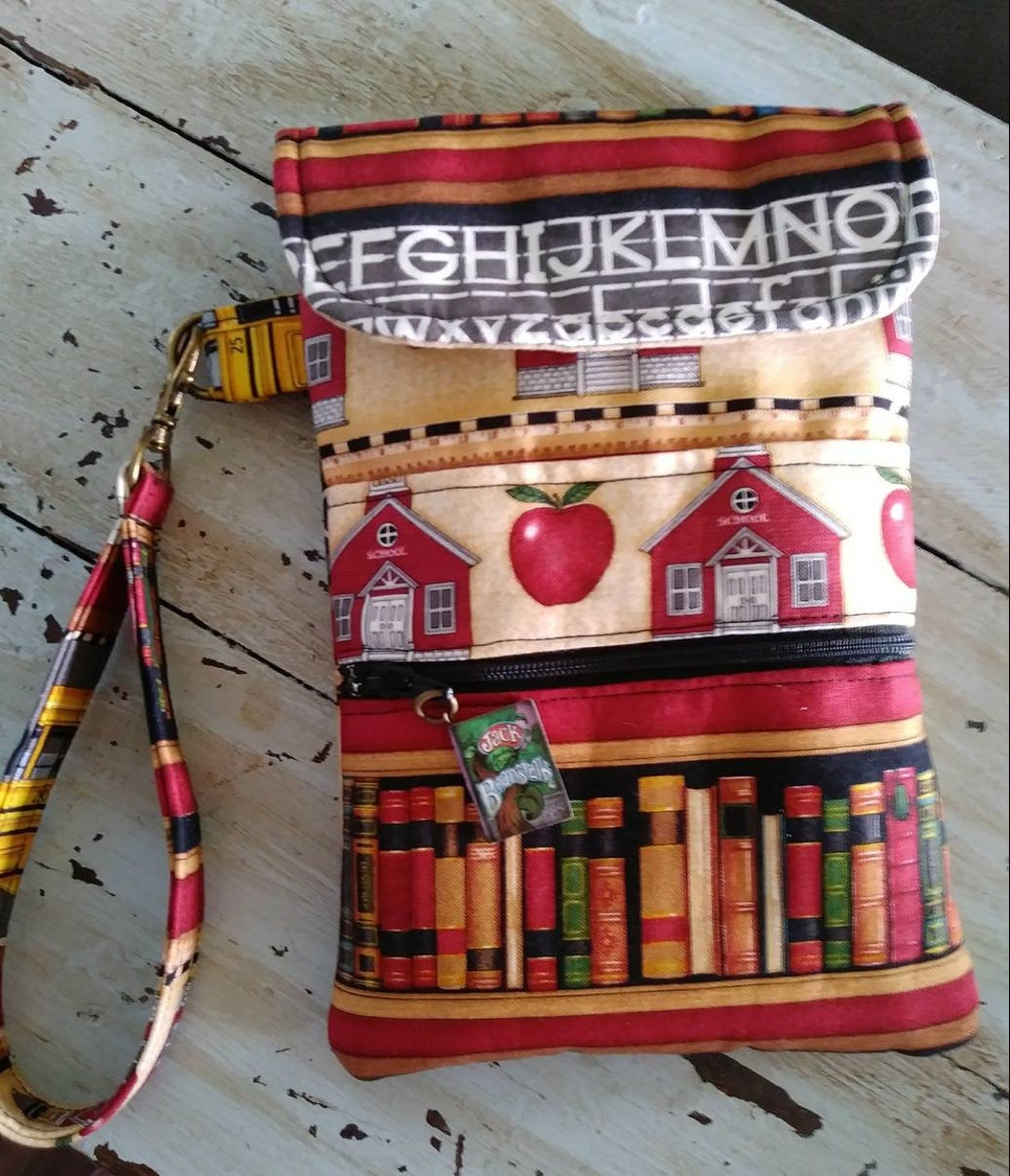 School Days Cell Phone Case/wristlet/teachers Gift - Etsy