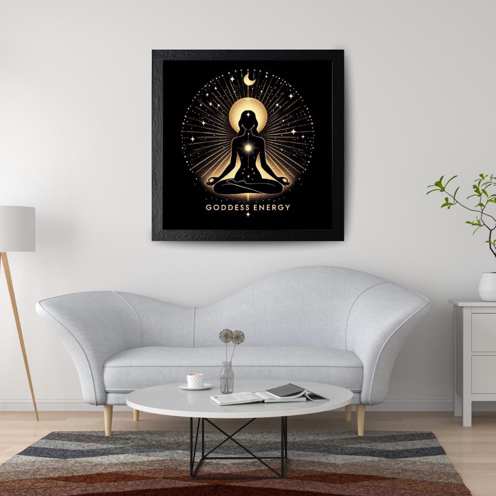 Goddess Energy Wall Art | Spiritual Digital Print | Divine Feminine ...