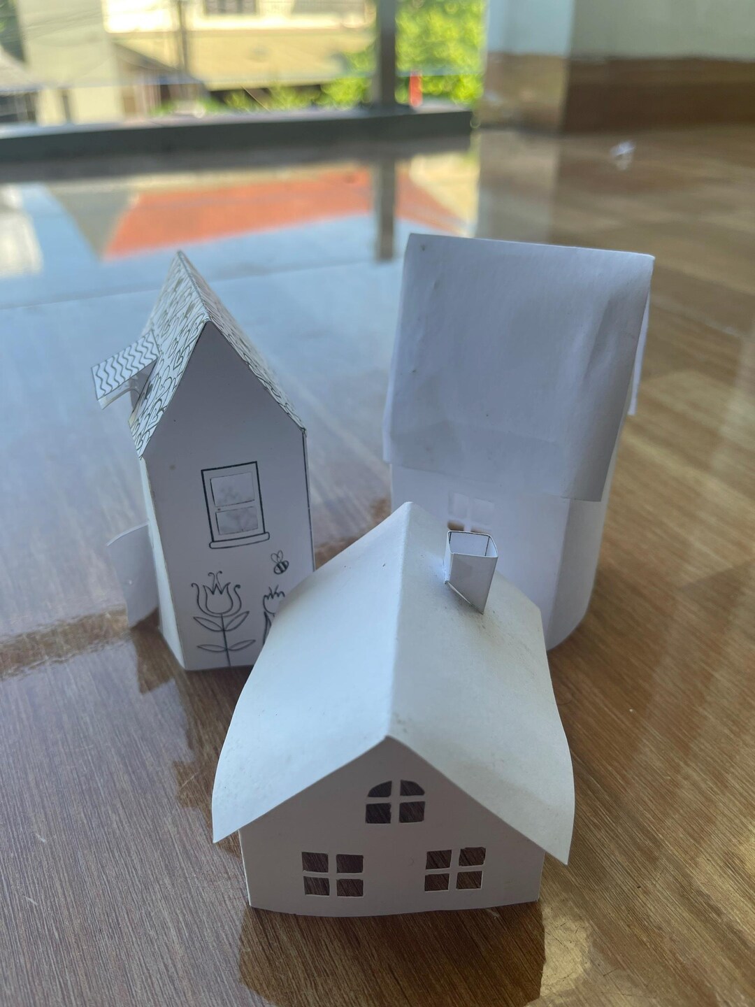 DIY 3D Paper Houses - Etsy