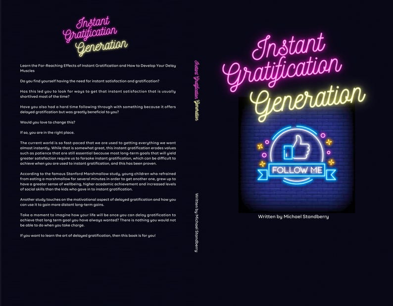 Instant Gratification Generation - Etsy