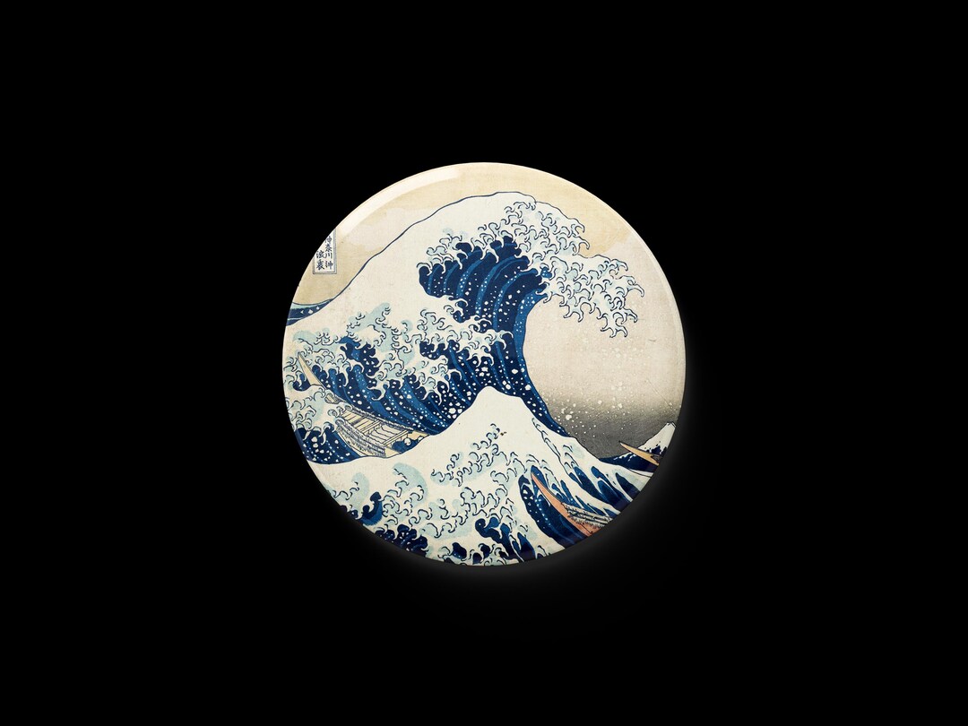 The Great Wave Interactive AI Magnet Discover Hokusai's Masterpiece 25 ...