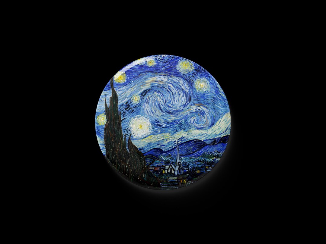 Starry Night Interactive AI Magnet Explore Van Gogh's Masterpiece 25 ...