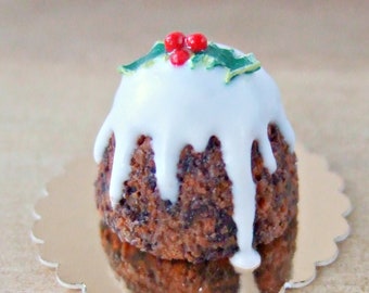 Dolls House Christmas Pudding - Etsy UK