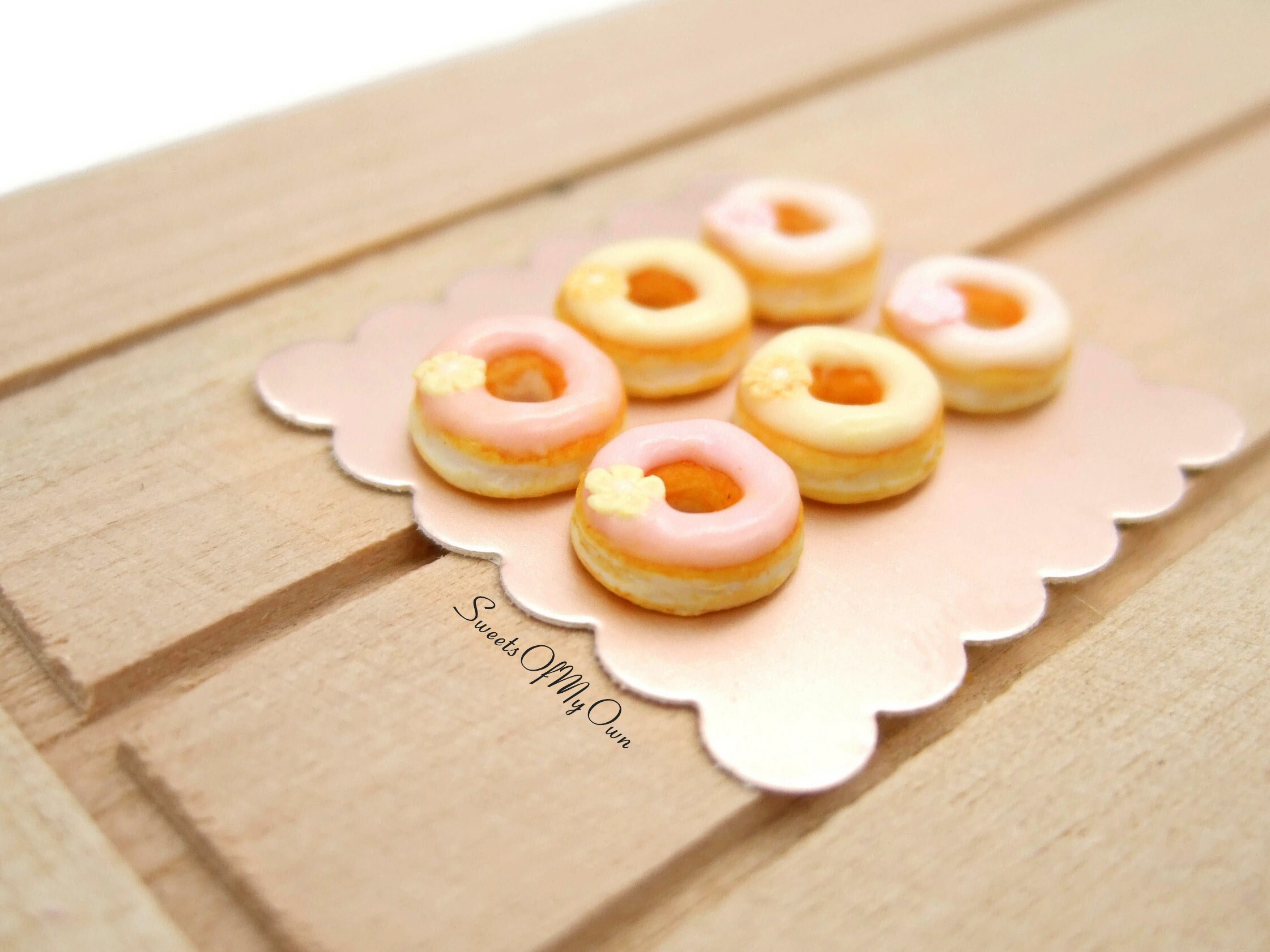 Miniature Doughnuts Spring Flower Theme Easter Item Dolls - Etsy