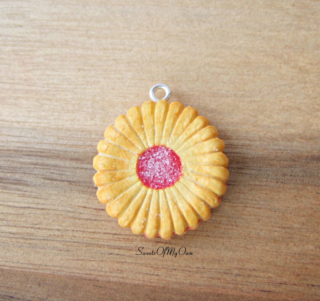 Jam Sugar Biscuit - Jelly Mddle - Necklace/charm/keychain - Food ...