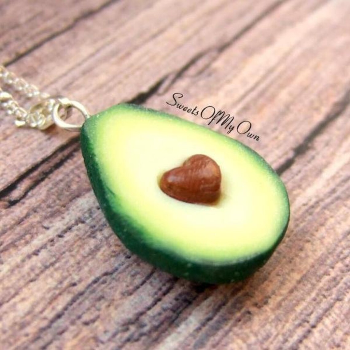 Avocado Heart Charms Best Friend BFF Frendship Gift - Etsy
