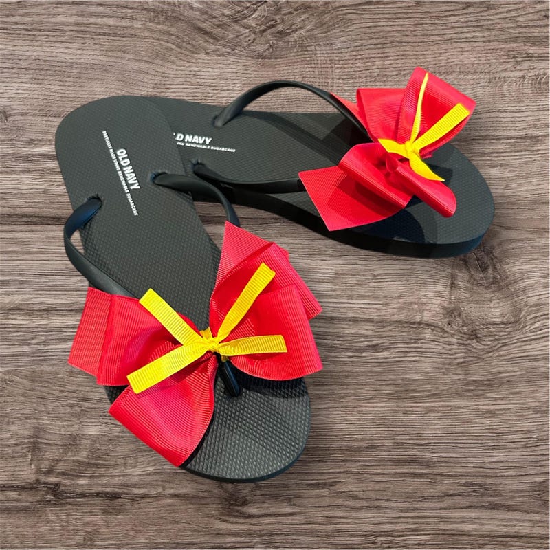 Football Flip Flops - Etsy