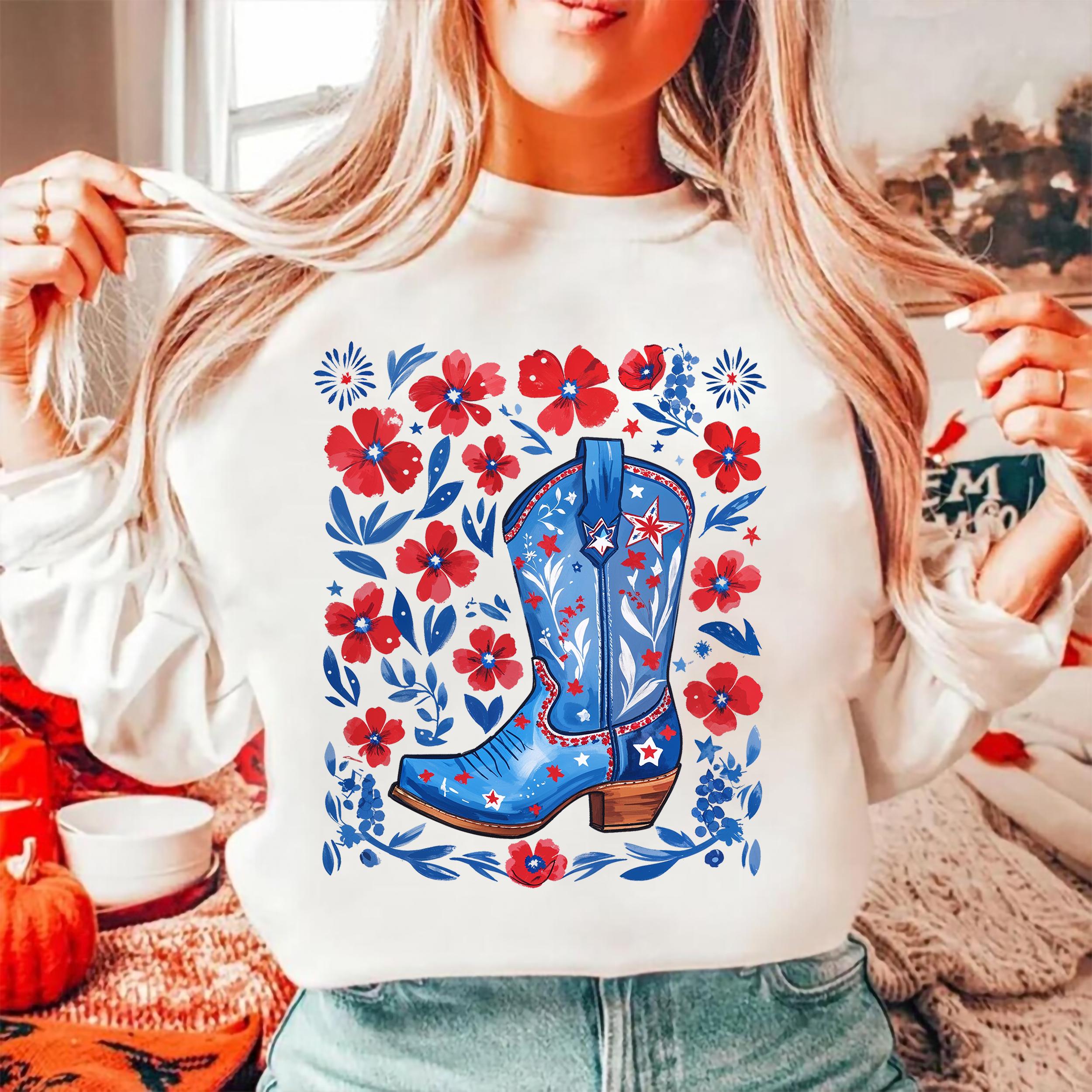 Western 4th of July Png Bundle Howdy American Cowboy Rodeo Coquette Bow ...
