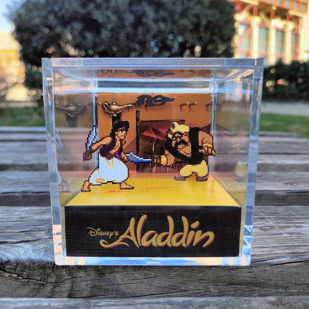 Aladdin 3D Cube Diorama - Etsy