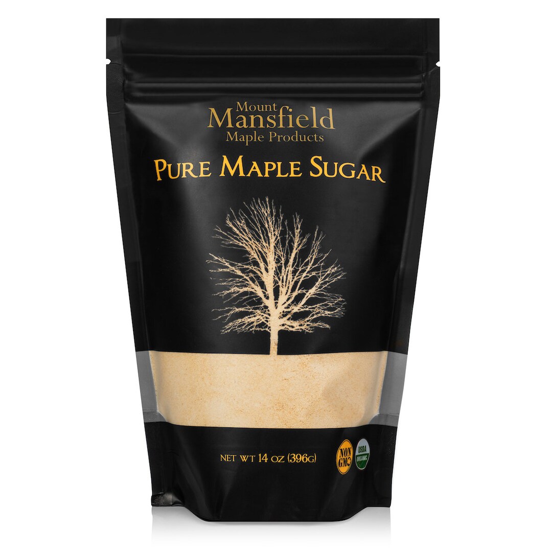 Mansfield Maple Certified Organic Pure Vermont Granulated Maple Sugar ...
