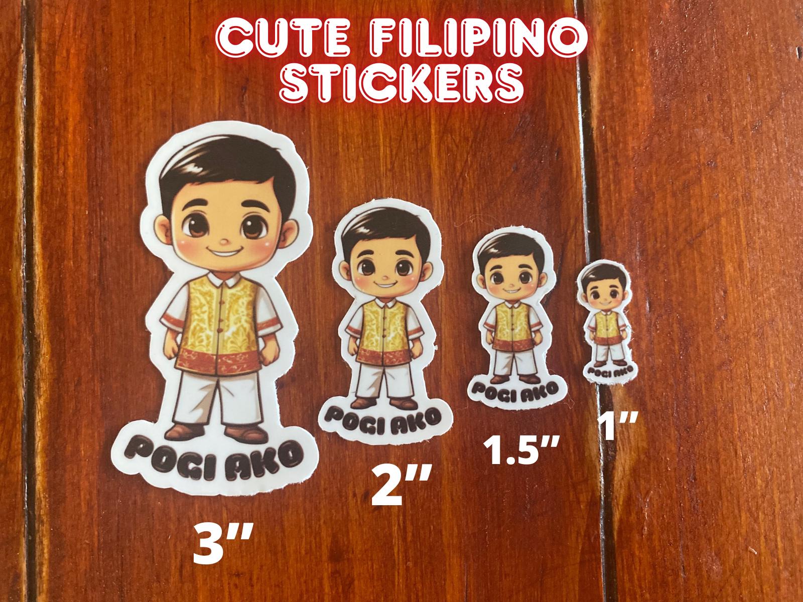 Filipino Stickers | Cute Filipino Food Stickers | Pinoy Pride Vinyl ...
