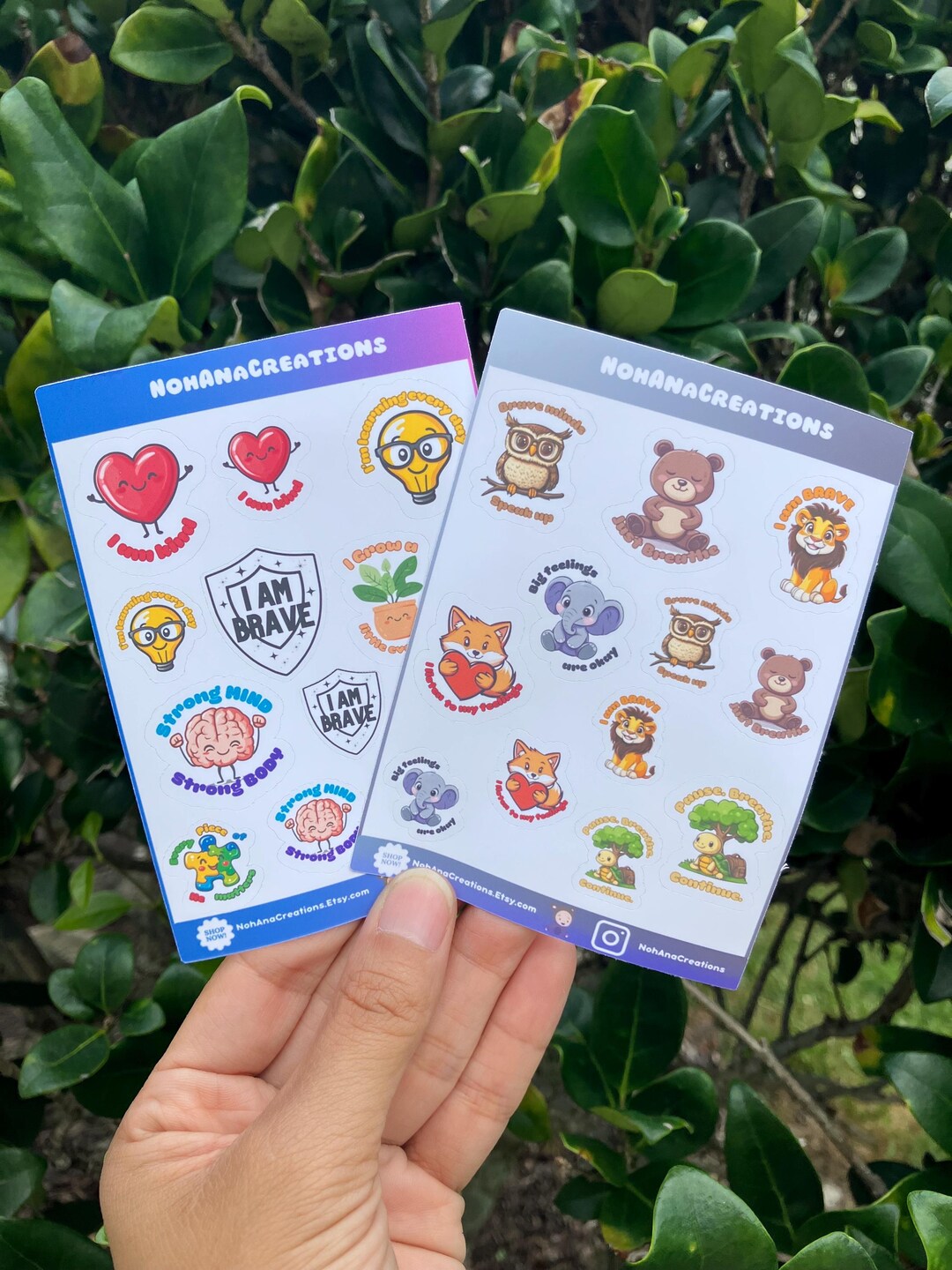 Positive Affirmations Stickers Sheets for Kids, Students and Teachers ...