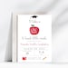 Teacher Graduation Invitation, Editable Big Heart Teach Little Minds ...