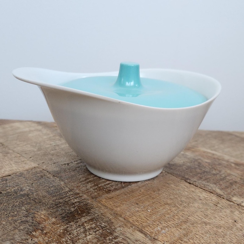 Turquoise Melamine Bowl - Etsy