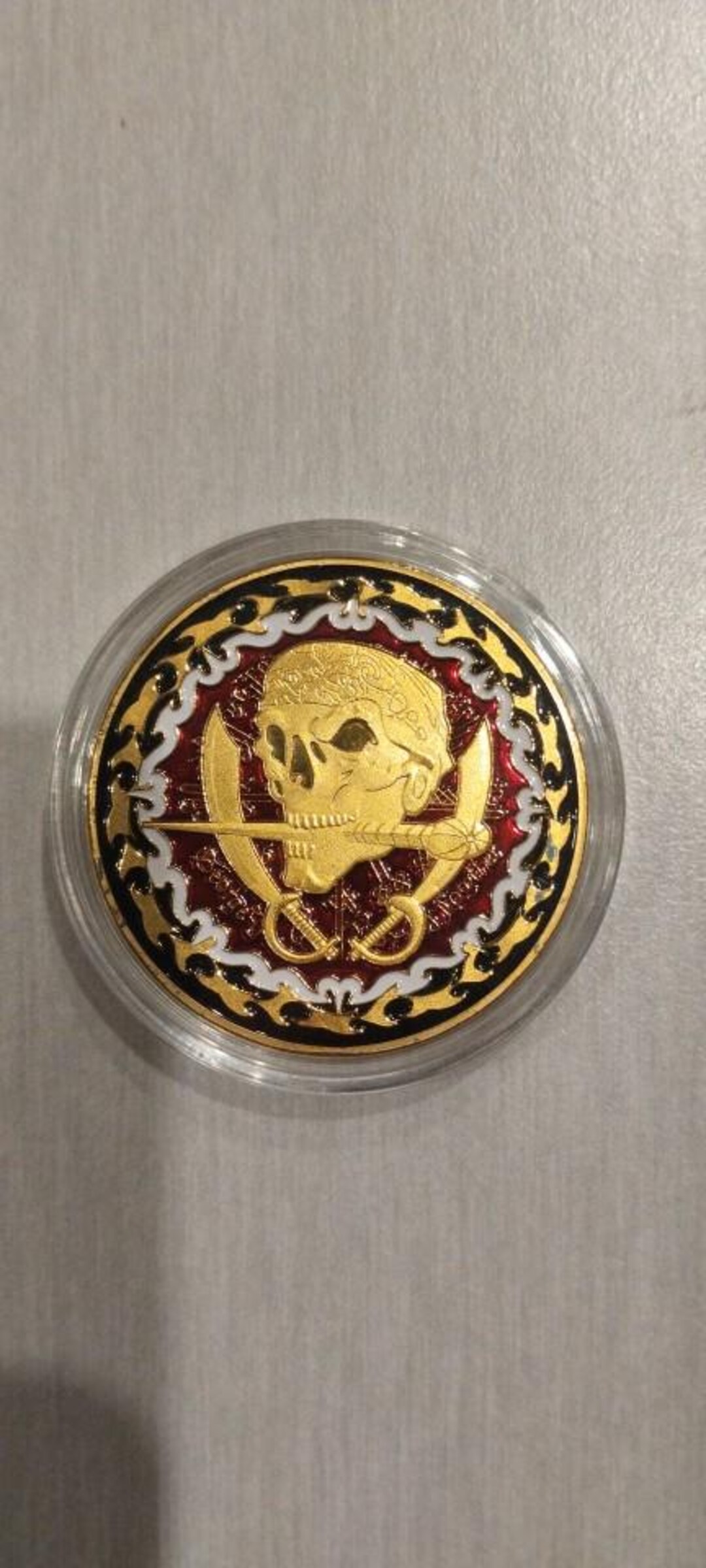 Pirate Skull Commemorative Coin Pirate Ship Foreign Trade Souvenir Coin ...