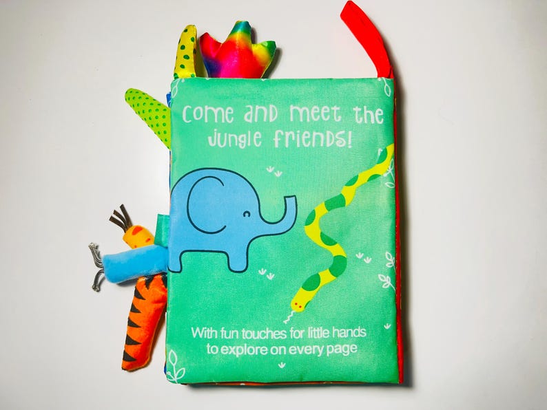 Baby Cloth Activity Book - Etsy