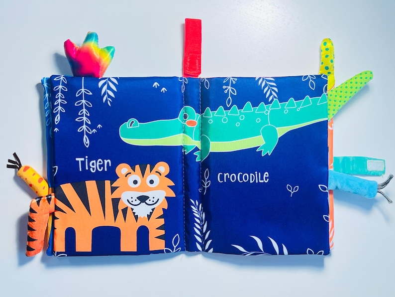 Baby Cloth Activity Book - Etsy