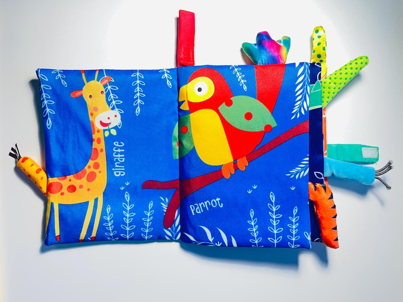 Baby Cloth Activity Book - Etsy