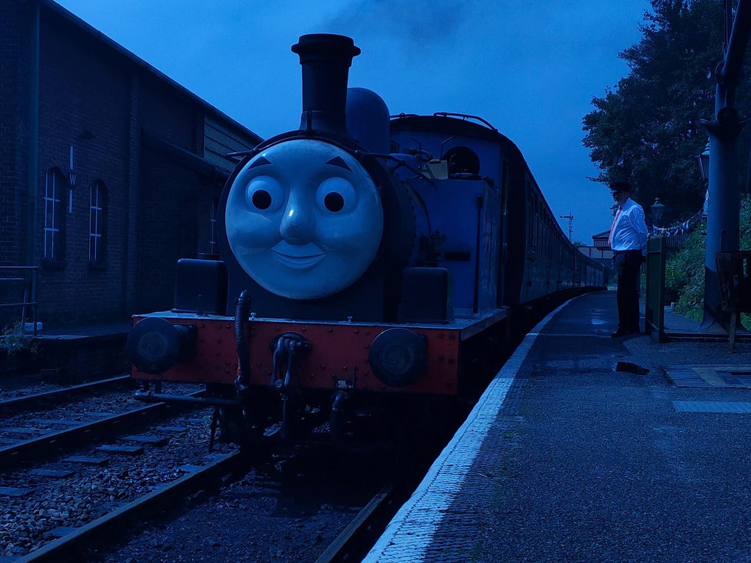 Thomas the Tank Engine - Midnight Blue - Etsy