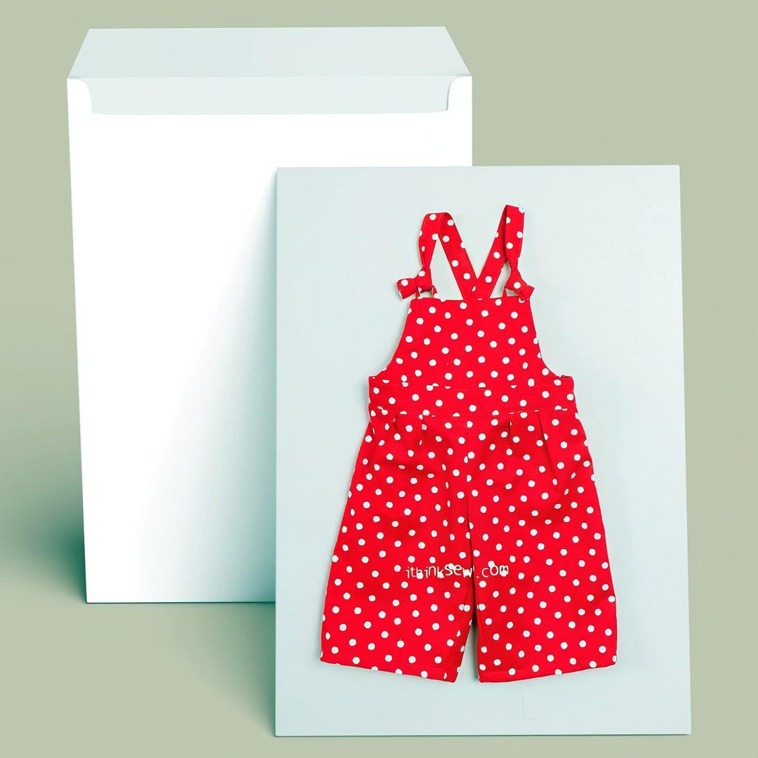 Jody Baby Overalls Paper Sewing Pattern - Free Shipping to US, Canada ...