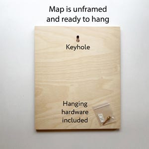 The North Shore Map - Engraved Wood Customizable Gift - 12x12 - Etsy