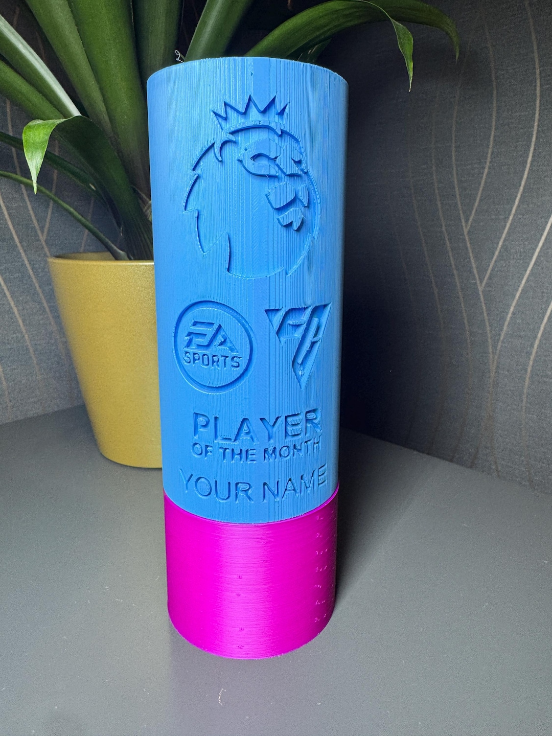 Personalised Player of the Month Award - 3D Printed Trophy - Premier ...