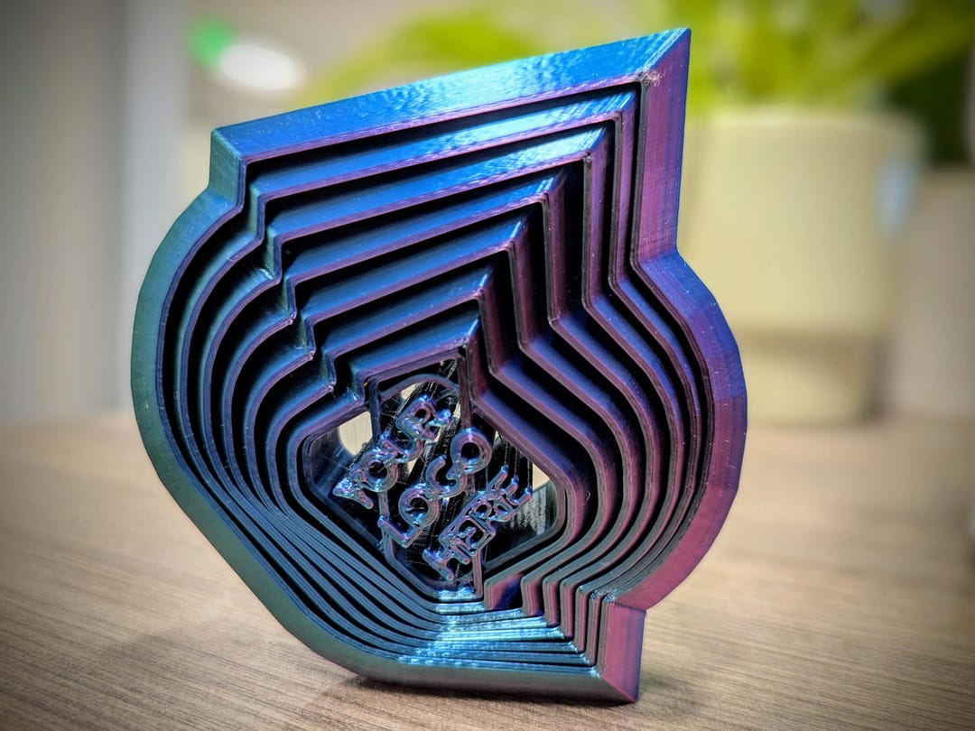 Custom Logo Fidget: 3D Printed Personalized Branding Swag - Etsy