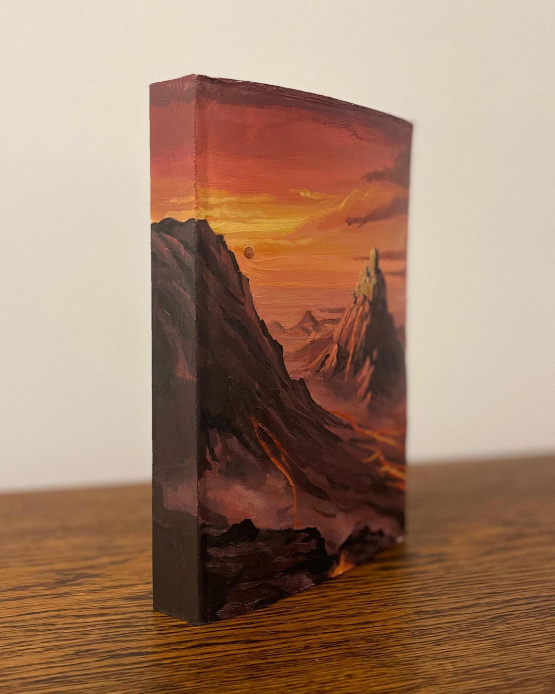 Hand-painted Red Rising Book Cover - Custom Art for Pierce Brown Fans ...