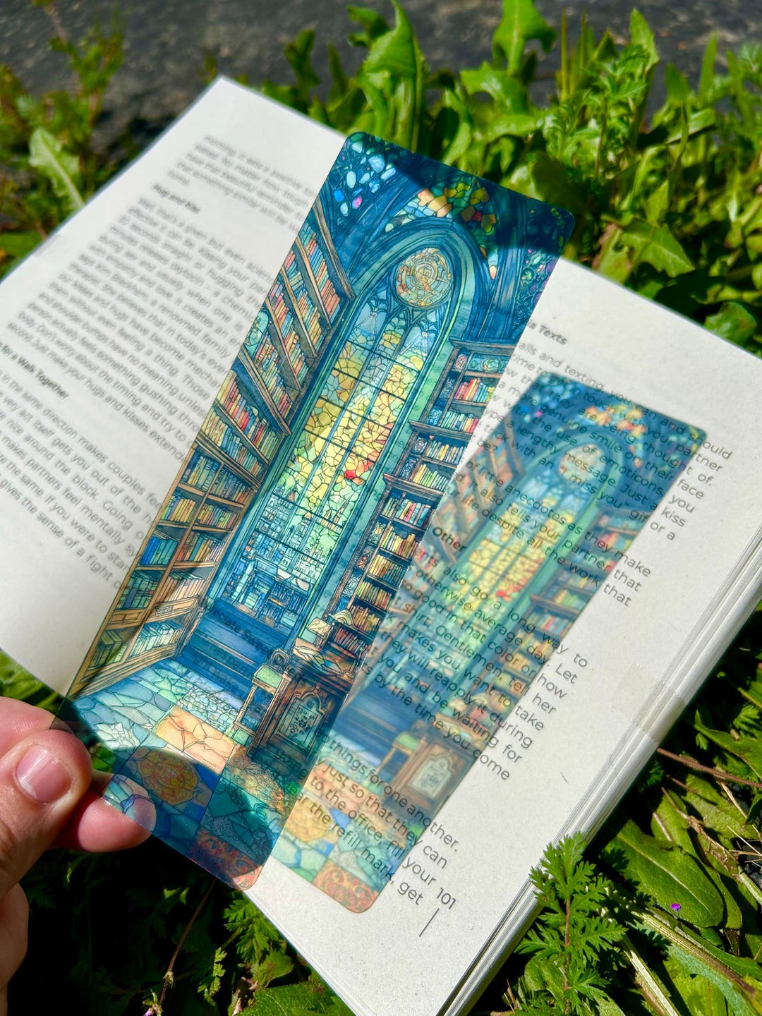 Secret Library Bookmark - Book Lover Gift, Literary Art, Reading ...