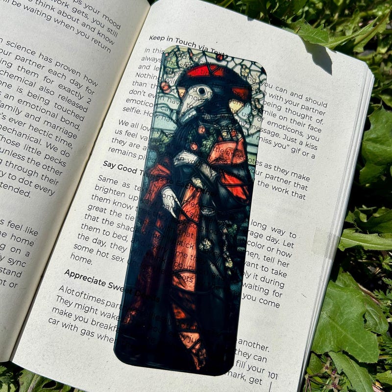 Dark Academia Bookmark - Etsy