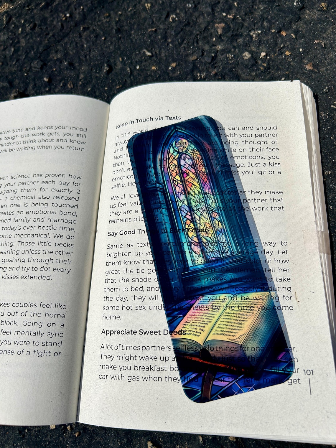 Stained Glass Church Bookmark – Elegant Cathedral-inspired Design ...