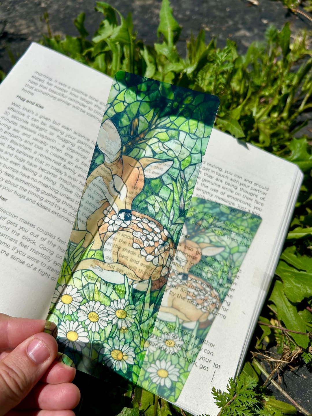 Bambi Fawn Bookmark - Magical Woodland Deer, Enchanting Forest-themed ...