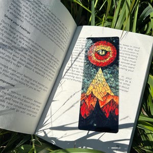 Eye of Sauron Bookmark - Lord of the Inspired Bookmark, LOTR, Fantasy ...