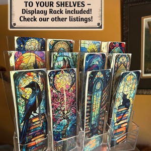 Rising Phoenix Bookmark – Handmade Mythical Creature Bookmark, Firebird ...