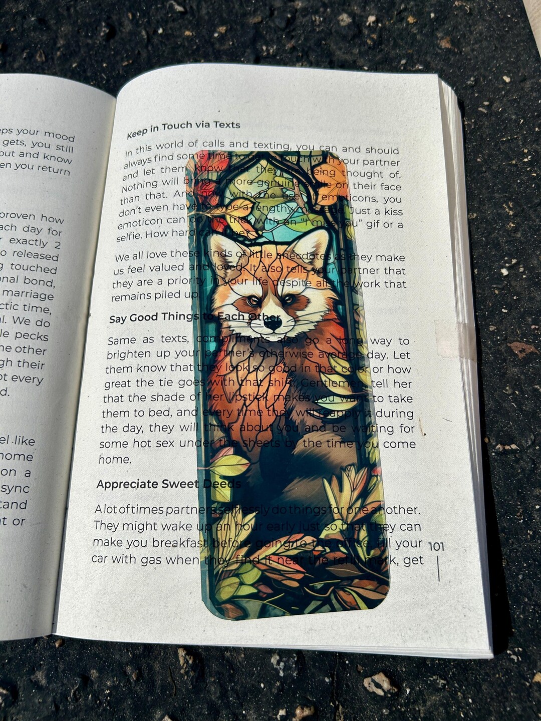 Red Panda Bookmark – Adorable Woodland Animal, Cute and Cozy Reading ...