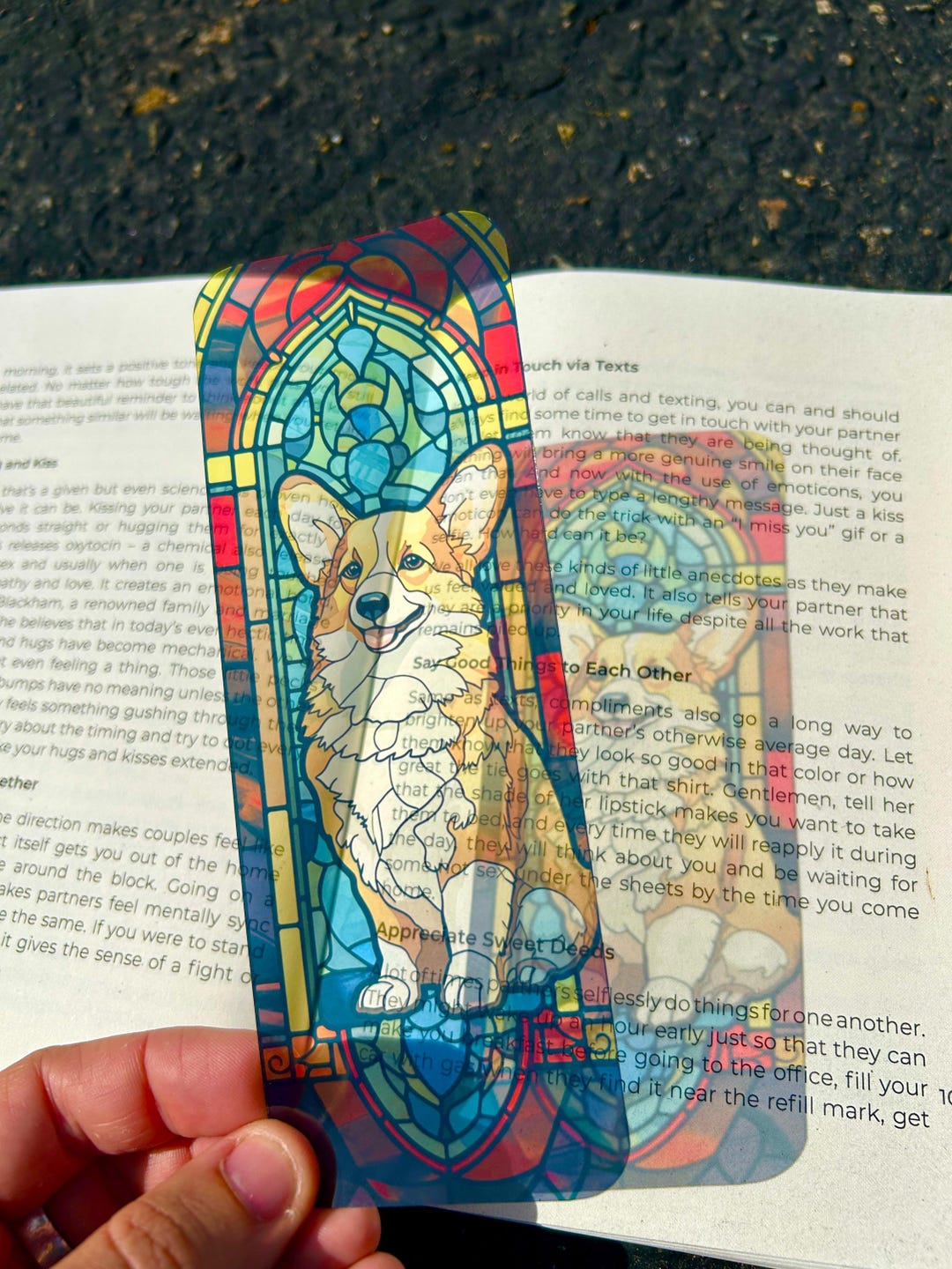 His Royal Corgi Ness Bookmark - Adorable Corgi Dog Design, Regal Corgi ...