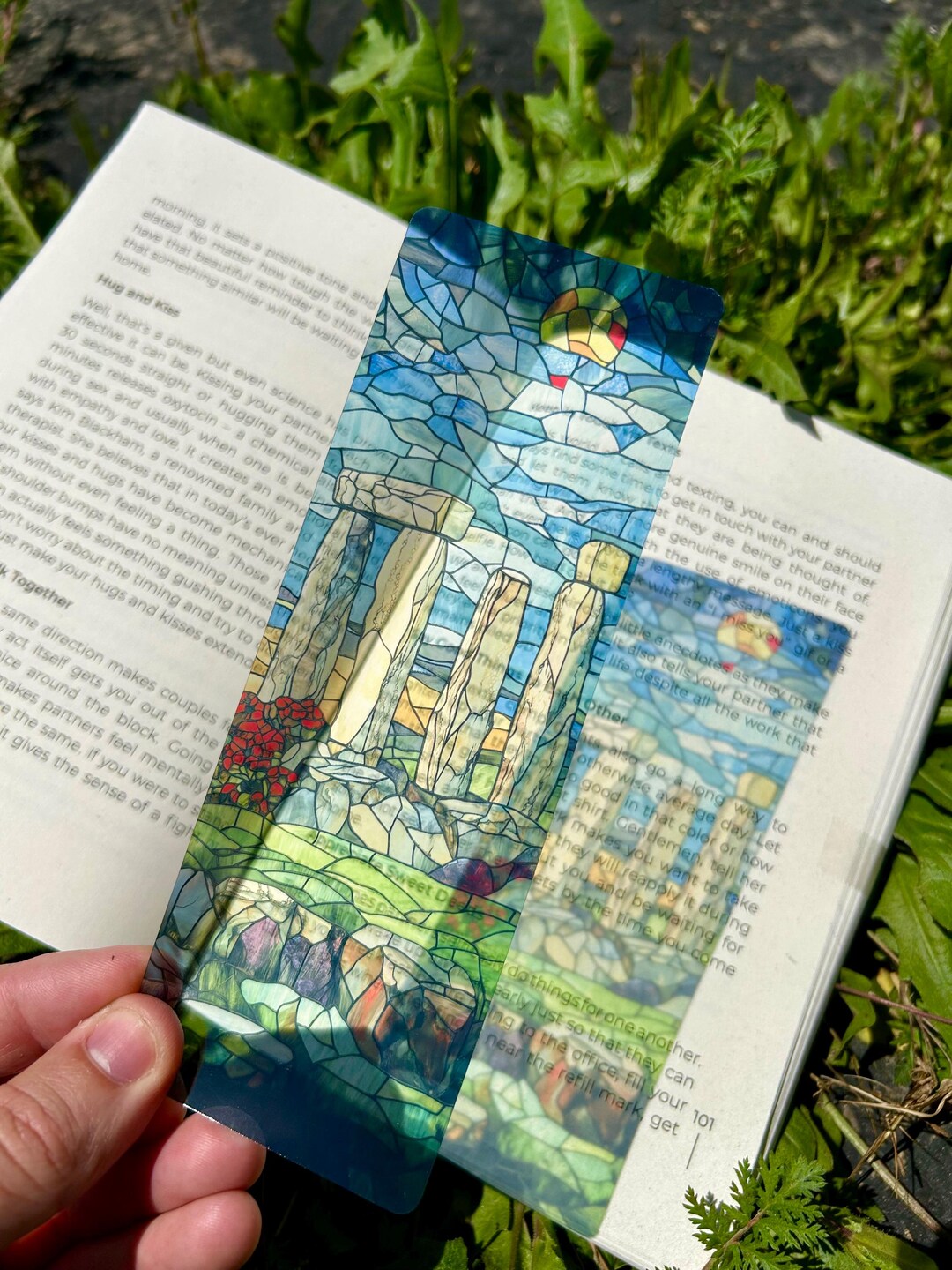 Stonehenge Bookmark - Ancient Monument Book Accessory, Unique ...